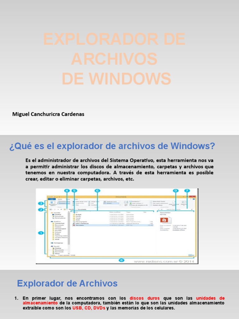 3.explorador de Archivos | PDF