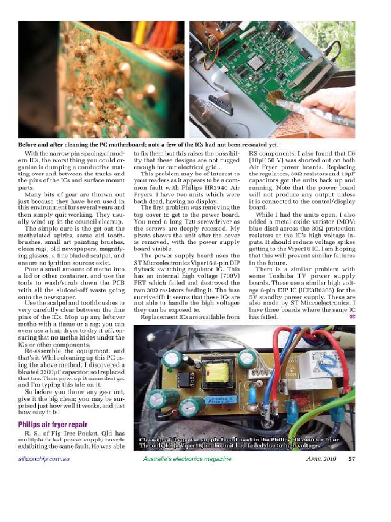 Philips Air Frier Chip Viper 16 Regulator | PDF