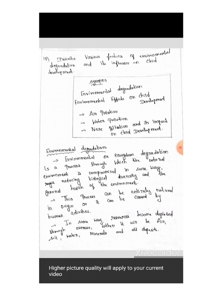 Factors Affecting Environment Pollution PDF | PDF