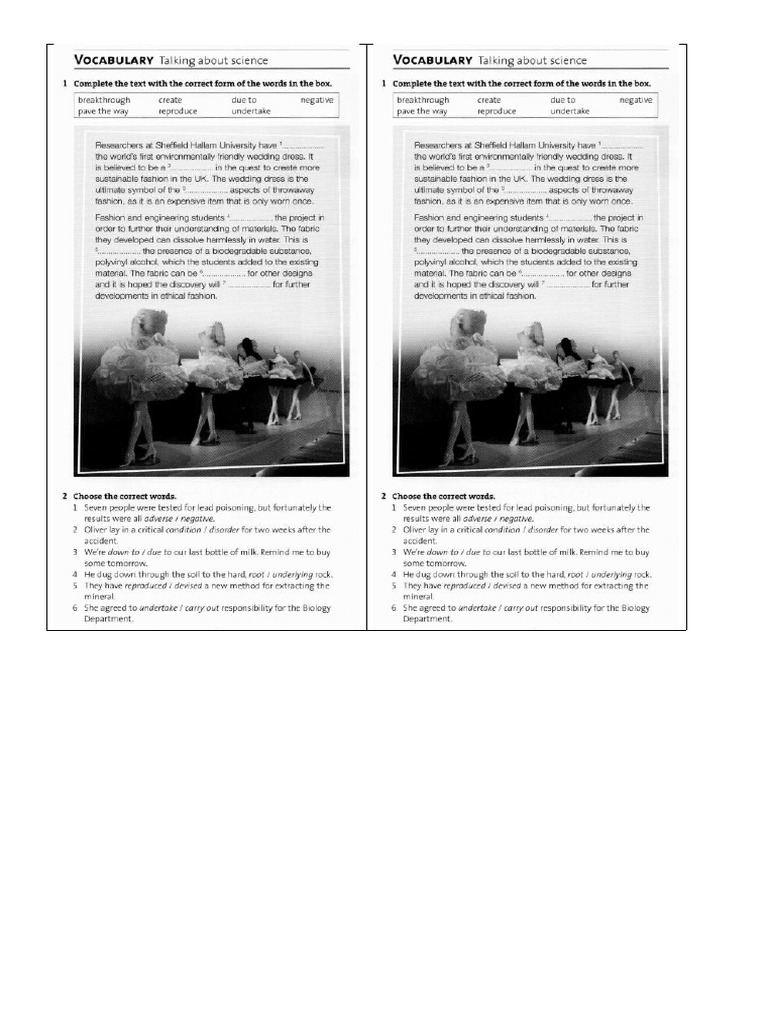 Science Vocabulary | PDF