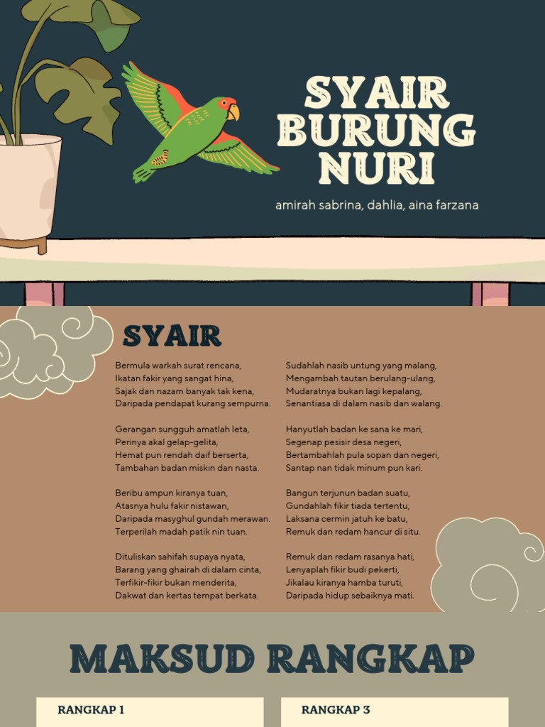 Bm-Syair Burung Nuri | PDF