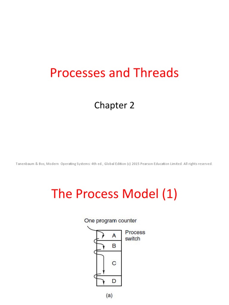 Chapter02-Processes and Threads | Download Free PDF | Scheduling (Computing) | Thread (Computing)