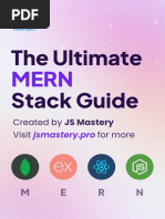 Mern Guide | PDF | Java Script | Web Application