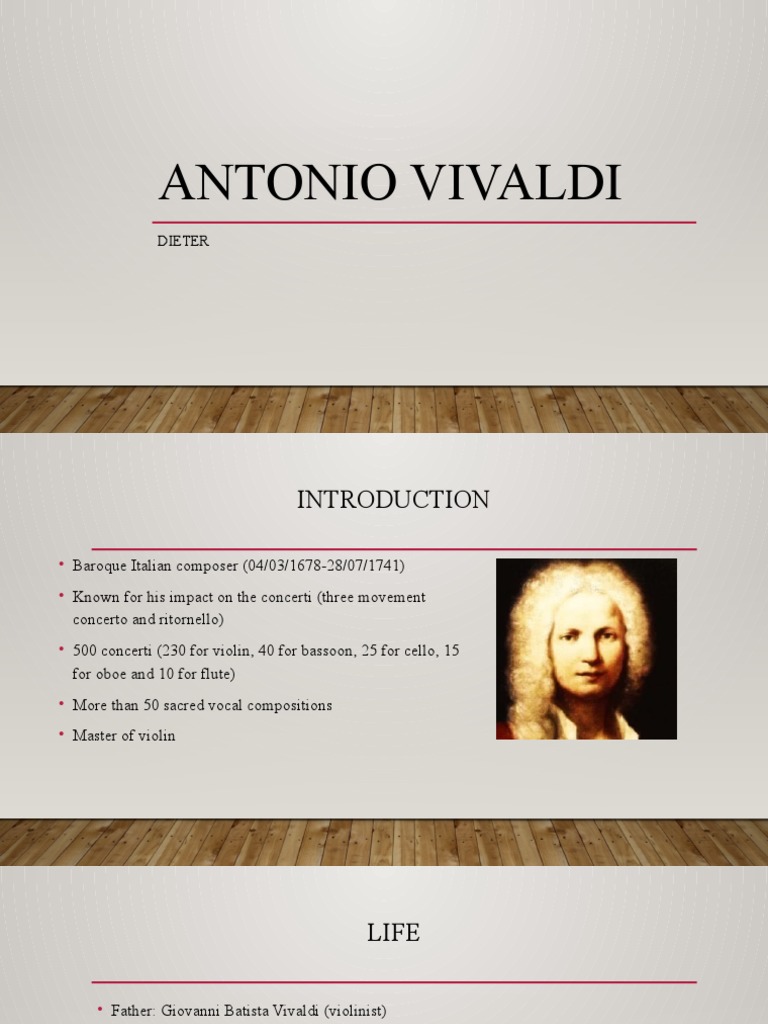 Antonio Vivaldi | PDF