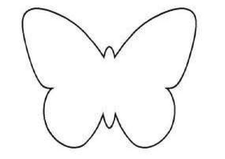 Molde de Mariposa 6to | PDF