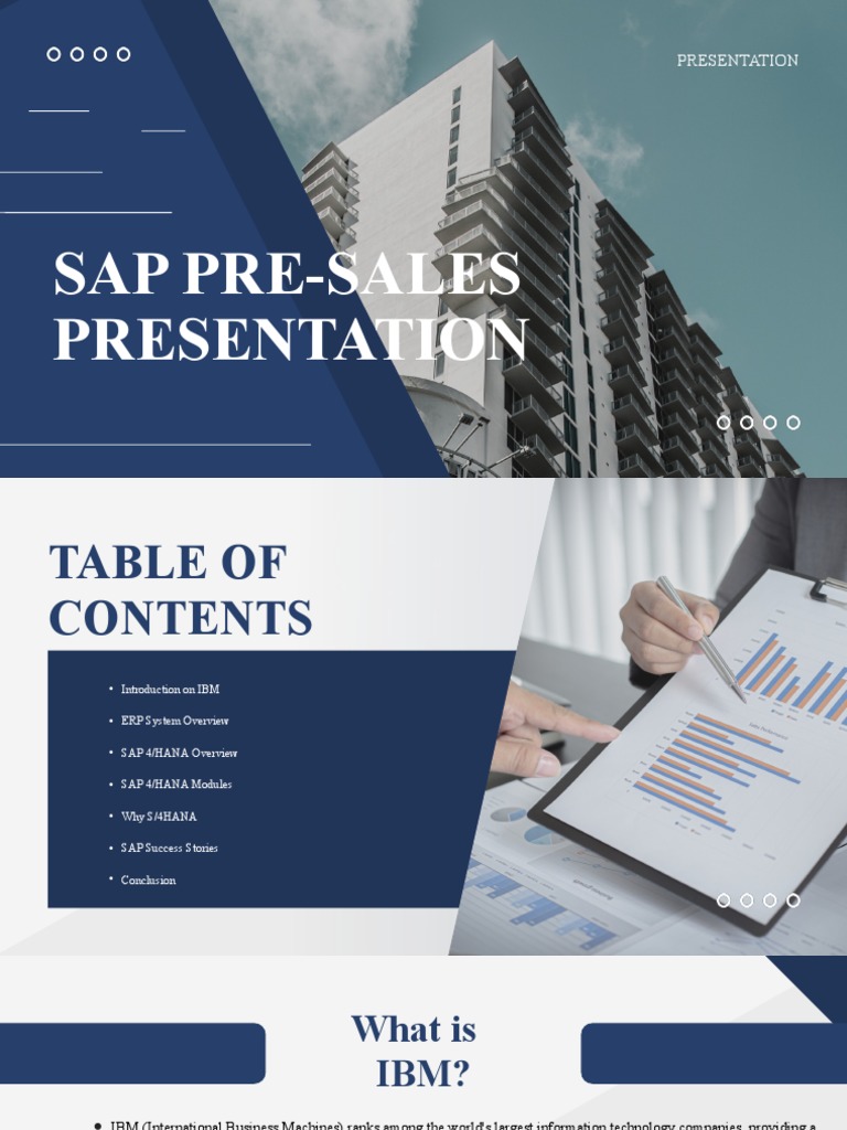 SAP Presentation | PDF | Enterprise Resource Planning | Procurement