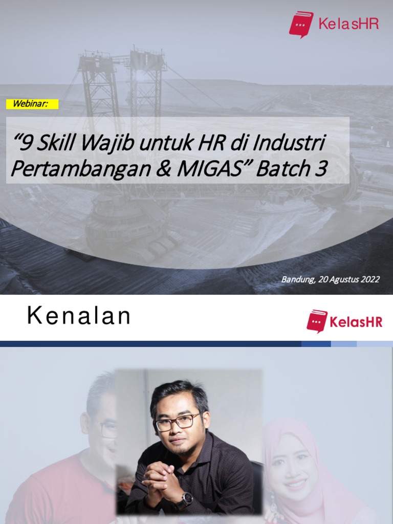 9 Skill Wajib Untuk Hr Di Industri Pertambangan Batch 3 Pdf