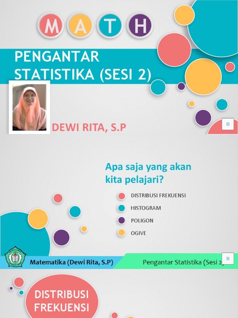 Pengantar Statistik Sesi-2 | PDF