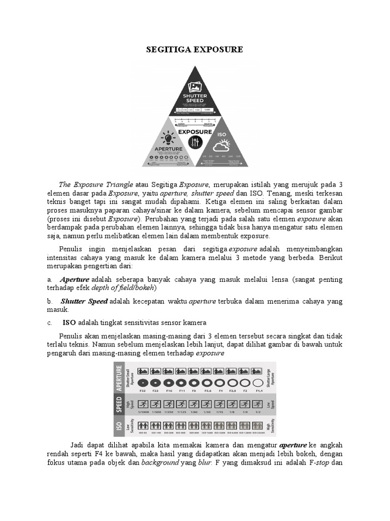 Segitiga Exposure | PDF