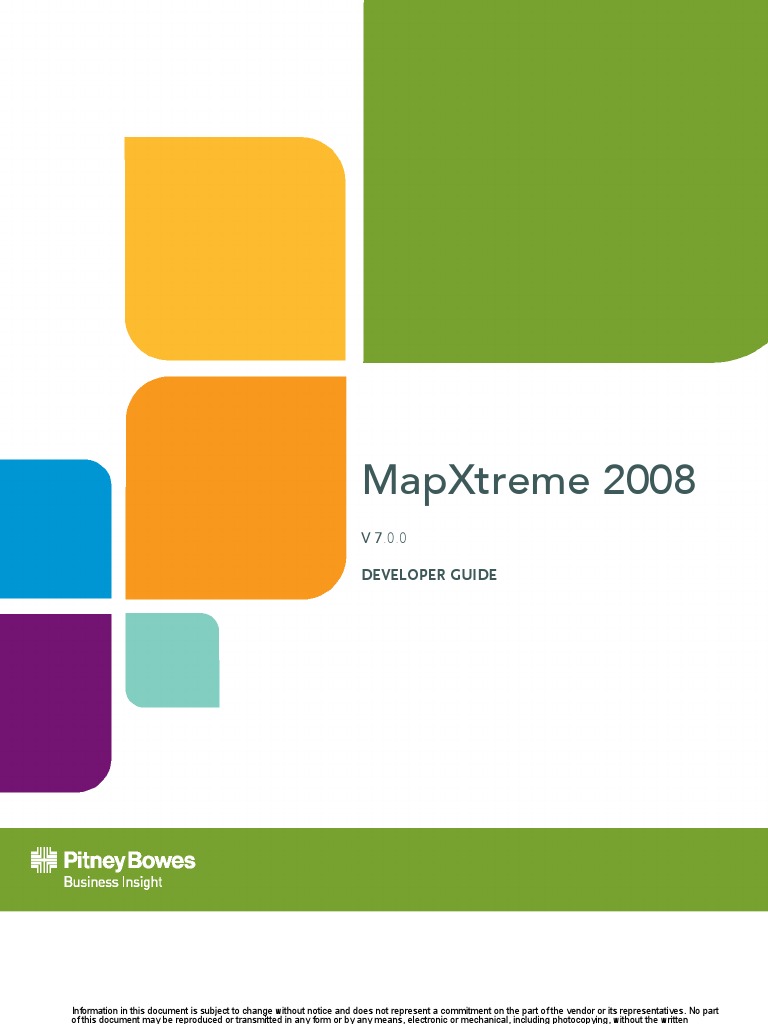 MapXtreme2008 DevGuide | PDF | Internet Information Services | Software