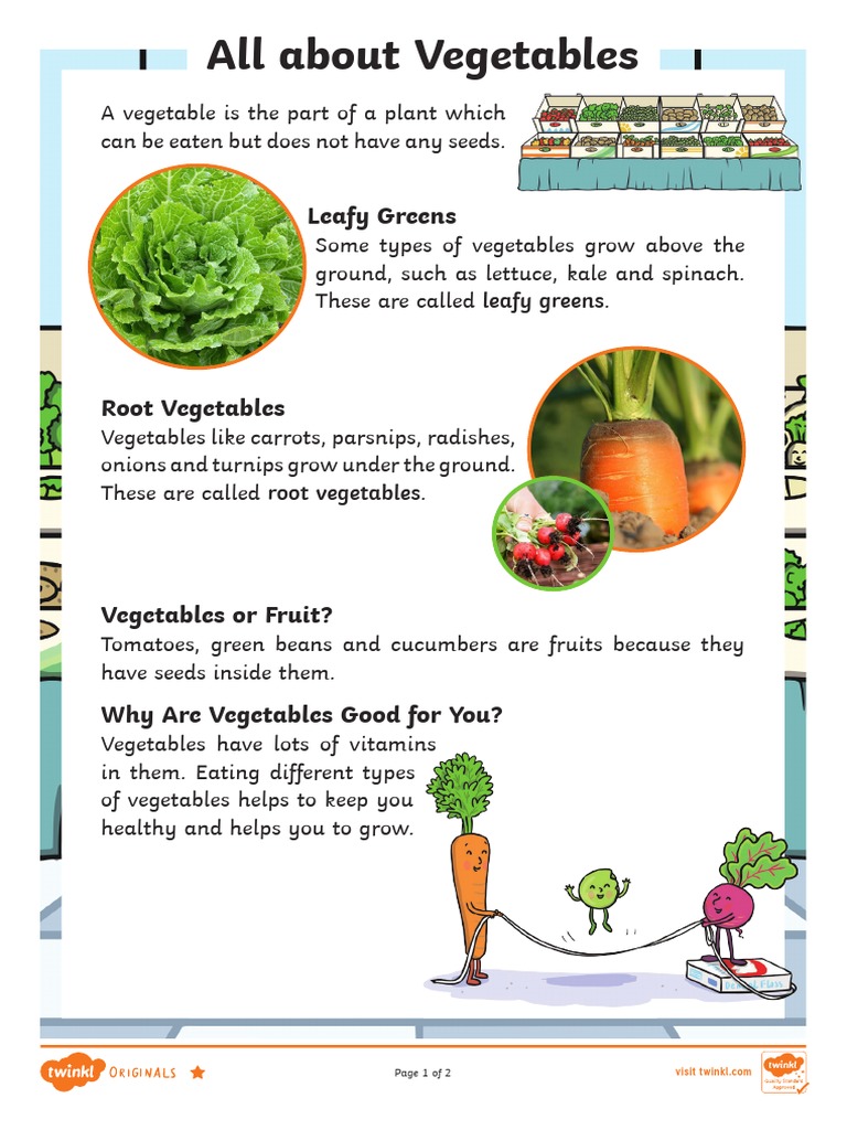 Reading Comprehension 1 | PDF | Vegetables | Fruit