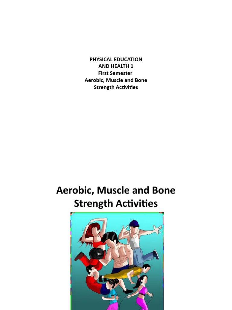 PHYSICAL EDUCATION 11 Lesson 1 | PDF | Strength Training | Aerobic Exercise