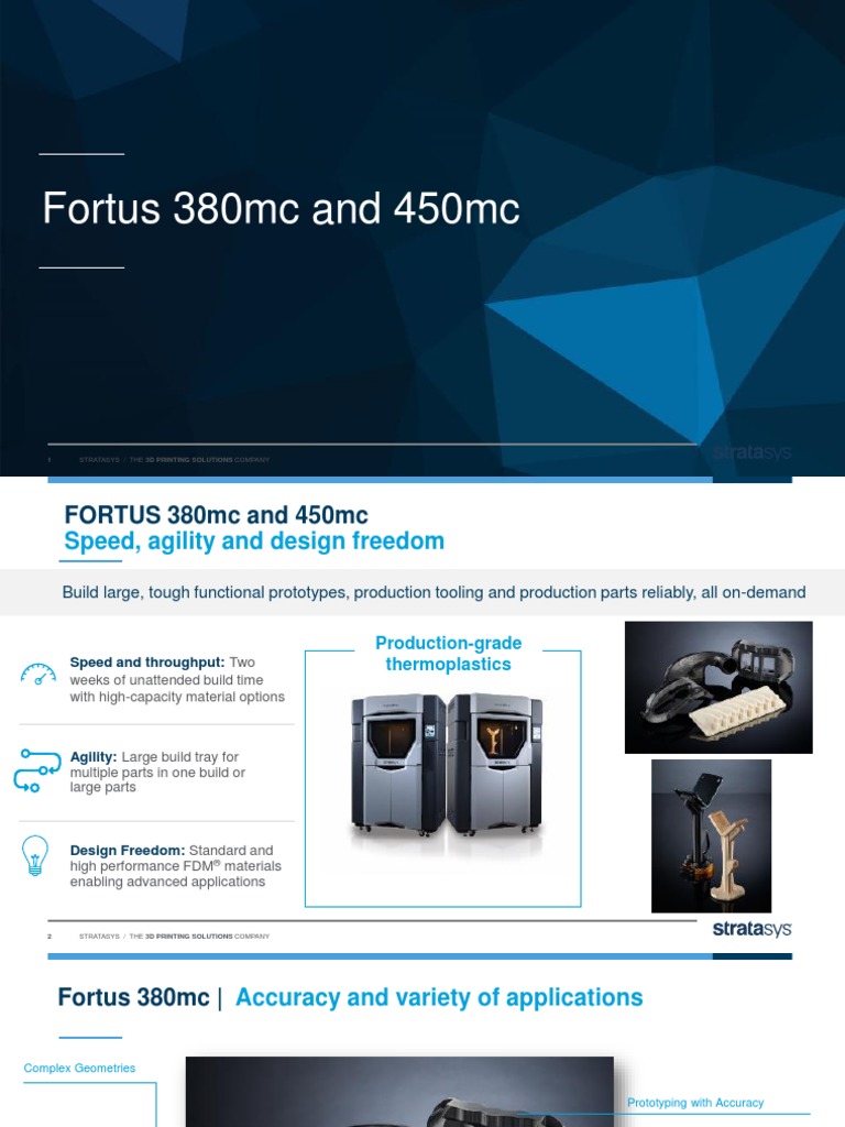 Aplicaciones en Fortus 380. | PDF | 3 D Printing | Prototype