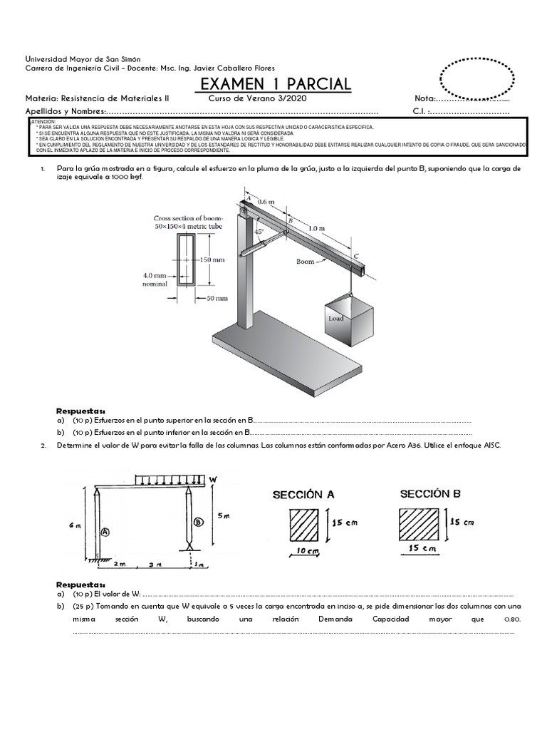 1P RESIS 2 Verano 3-2020 | PDF