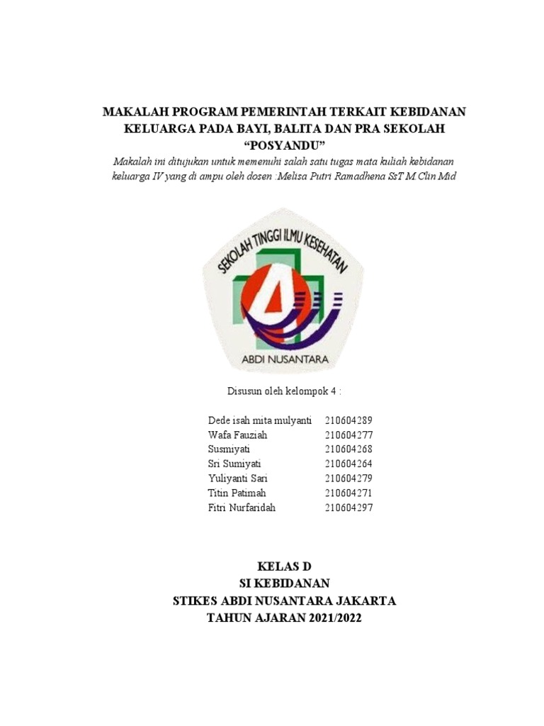 Makalah Kelompok 4 Keb - Kel 4 | PDF