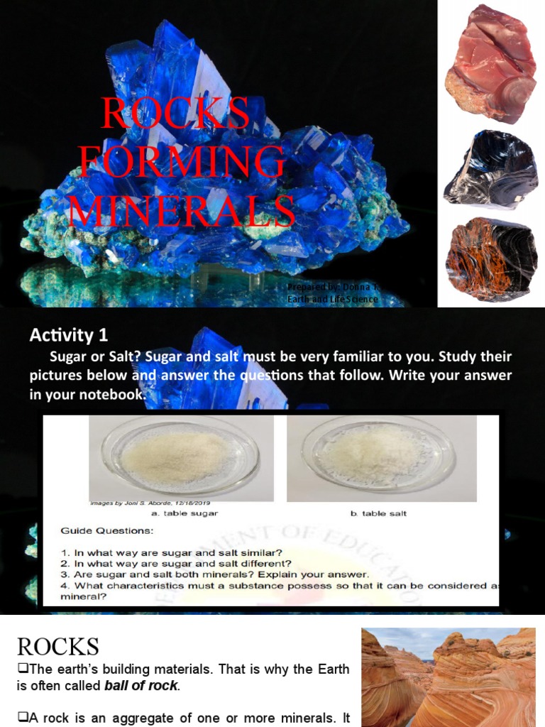 Rocs Forming Minerals | PDF | Minerals | Rock (Geology)