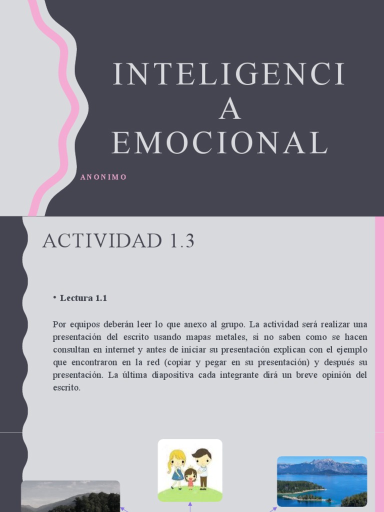 Inteligencia Emocional | PDF | Las emociones | Inteligencia emocional