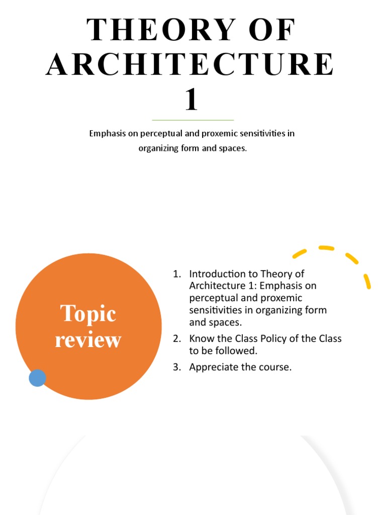 Theory of Architecture Basics | PDF | Nature