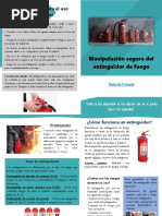 Manejo y Tipos de Extintores | PDF | Incendios | Materiales