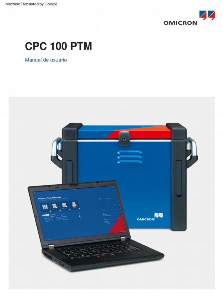 CPC 100 PTM User Manual ENU Esp. | PDF | Usuario (informática) | Residuos