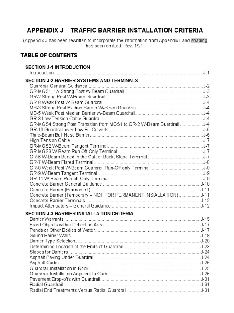 VDOT Appendix J | PDF | Road | Civil Engineering