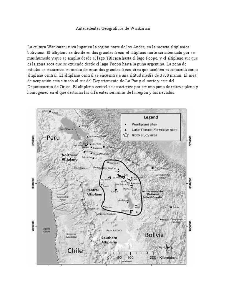 Antencedentes Geograficos de Wankarani | PDF | Andes | Clima