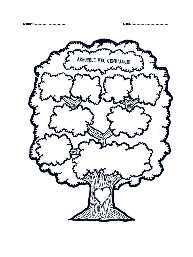 Arborele Genealogic Fisa | PDF