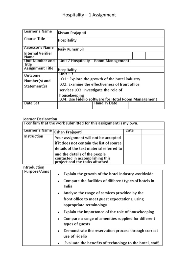 Hospitality | PDF | Hospitality Industry | Hotel