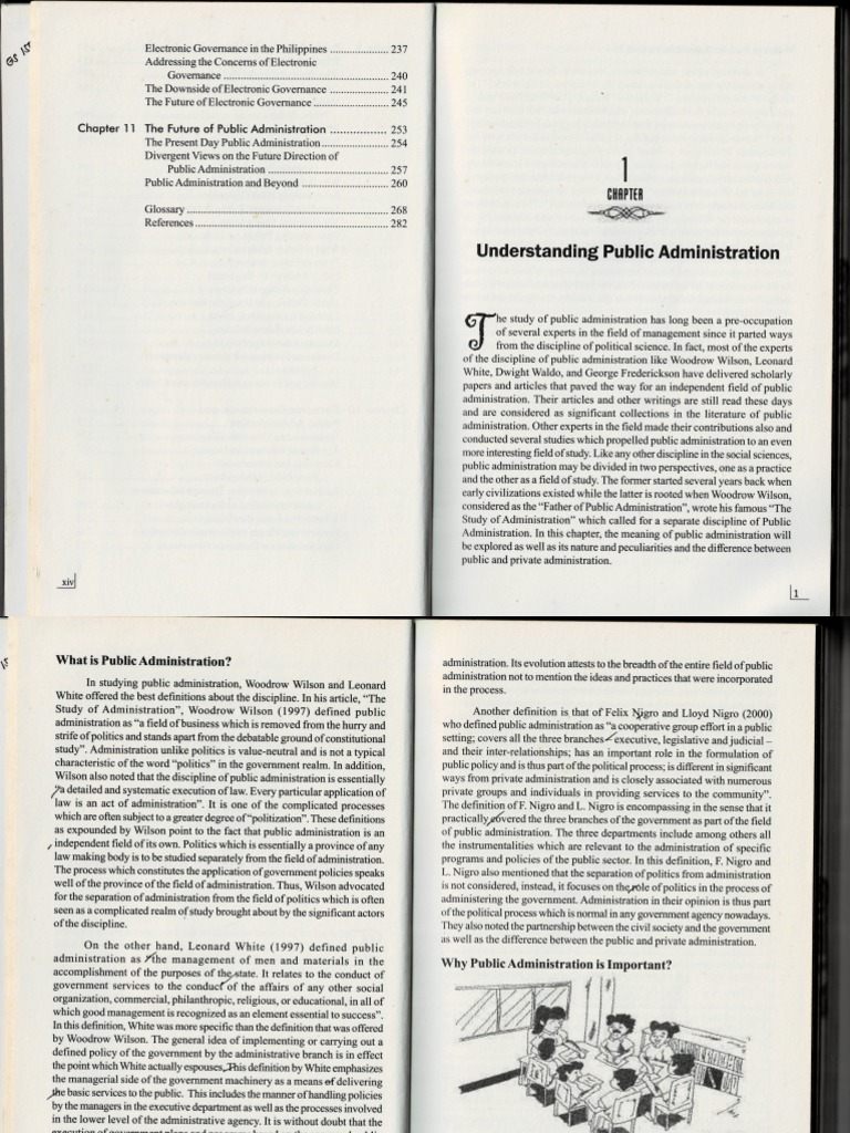 Chapter 1 - Understanding Public Administration by Bihasa | PDF