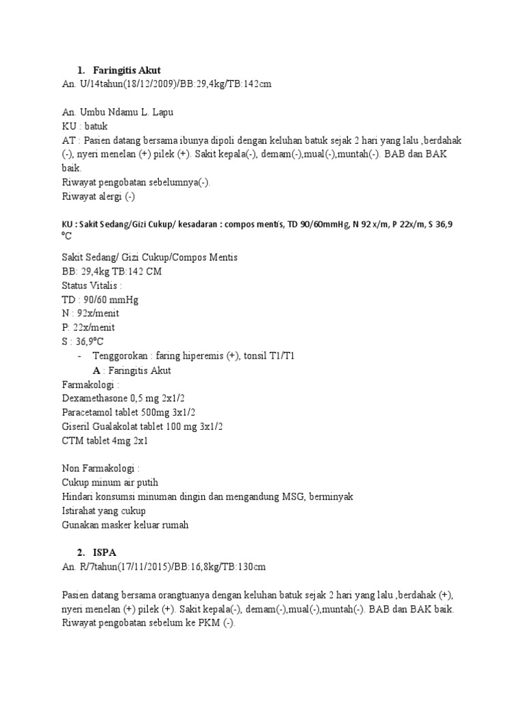 Faringitis Akut | PDF