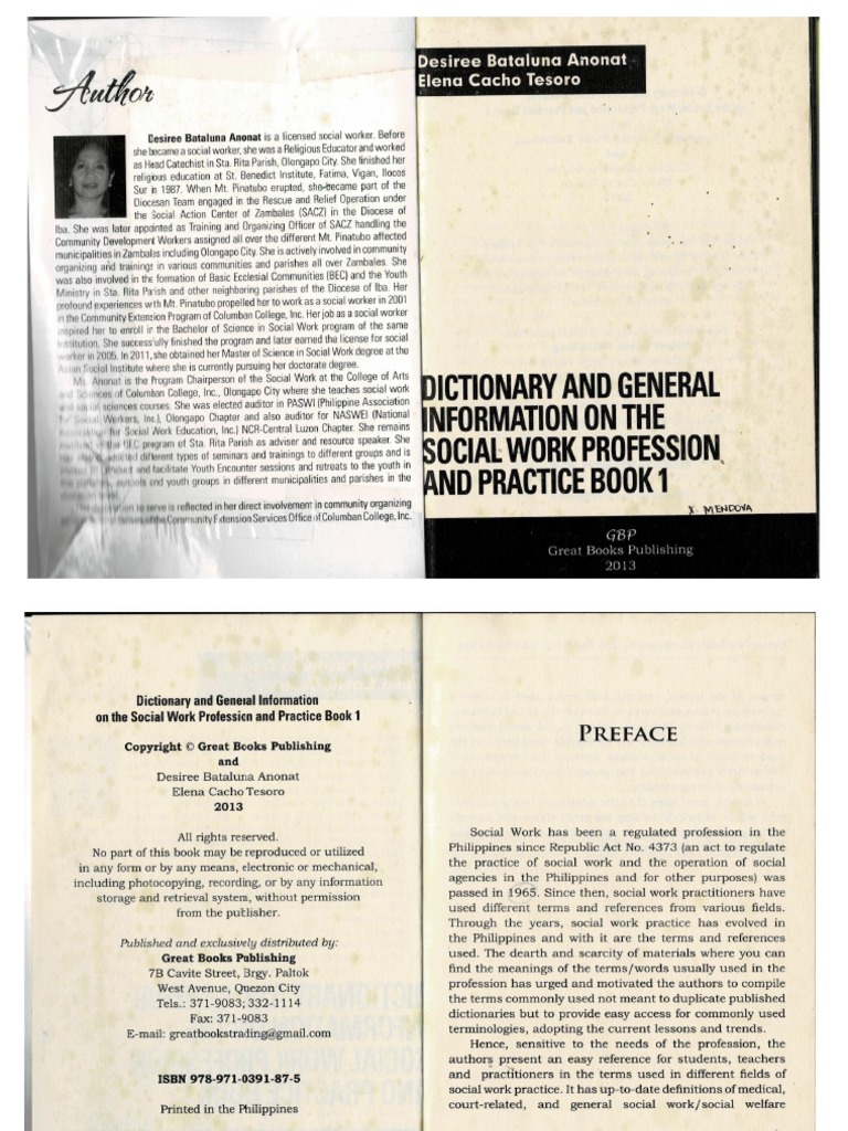 Dictionary of Social Work | PDF