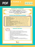 Cambridge IGCSE: First Language English 0500/22 | PDF | Communication