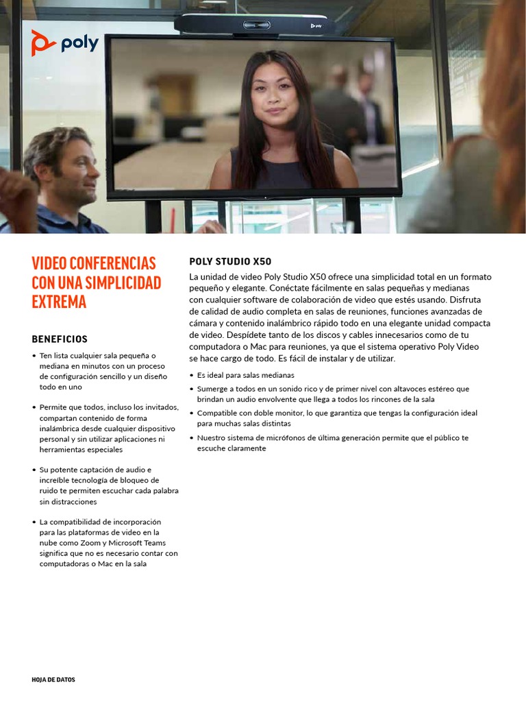 Poly Studio x50 Ds Es XL | PDF | Hdmi | Macintosh