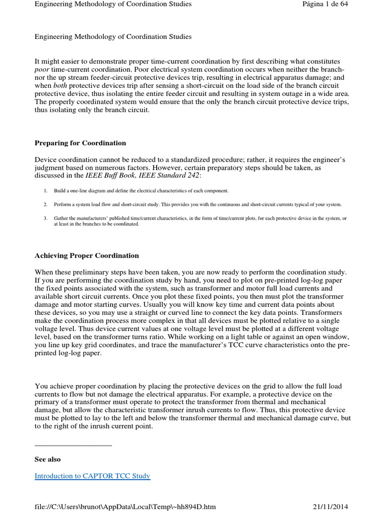 CAPTOR | PDF | Fuse (Electrical) | Electric Power