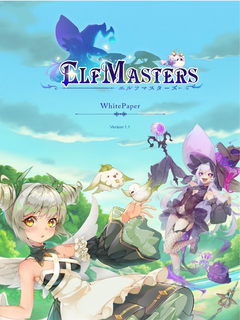 ELF Masters Whitepaper Explains Blockchain Game | PDF | Elf (Dungeons & Dragons) | Cryptocurrency
