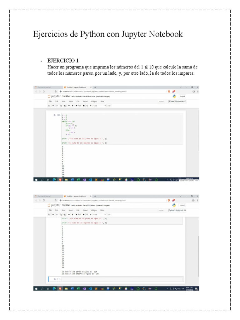 Ejercicios de Programacion | PDF