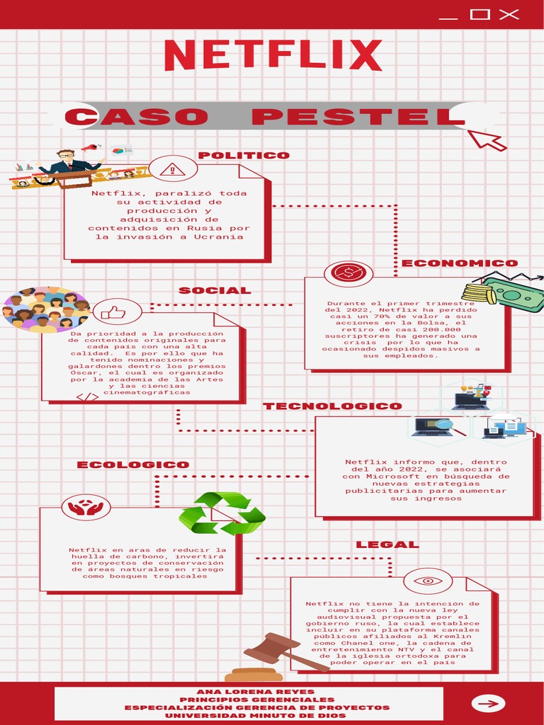 Caso Pestel | PDF | Netflix