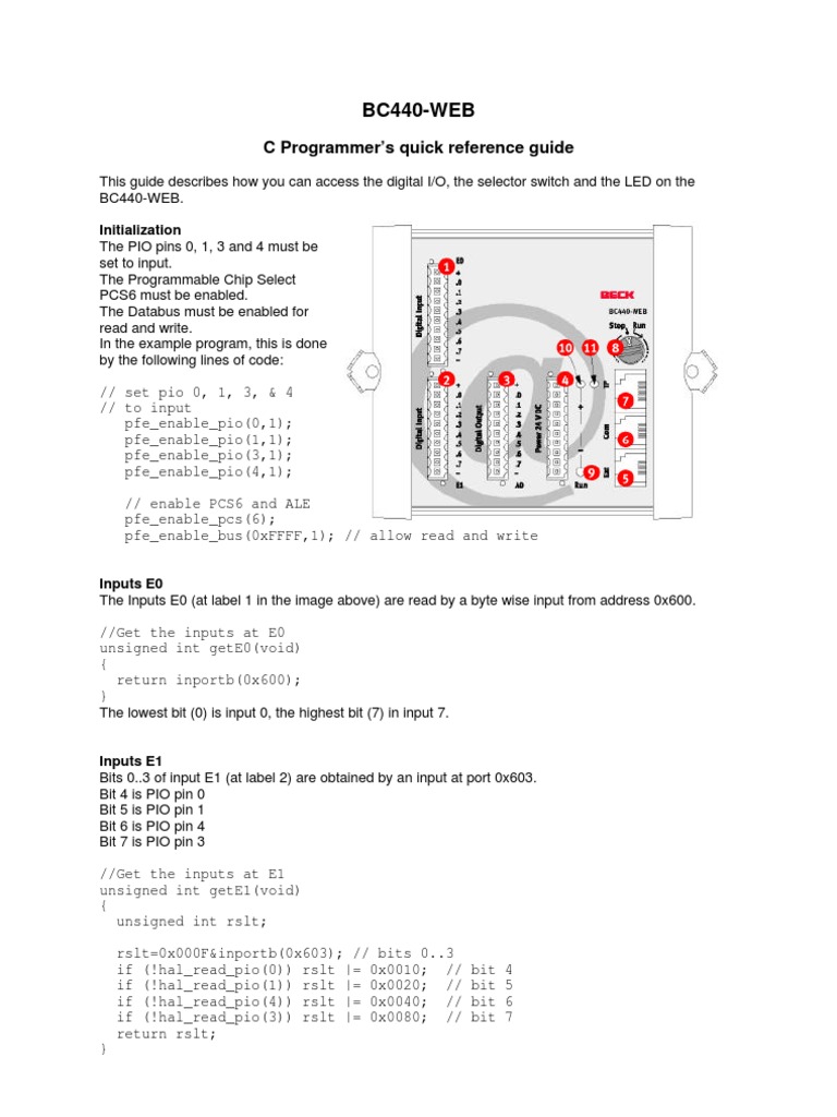 Bc440 Web Prg10 | PDF | Integer (Computer Science) | Bit