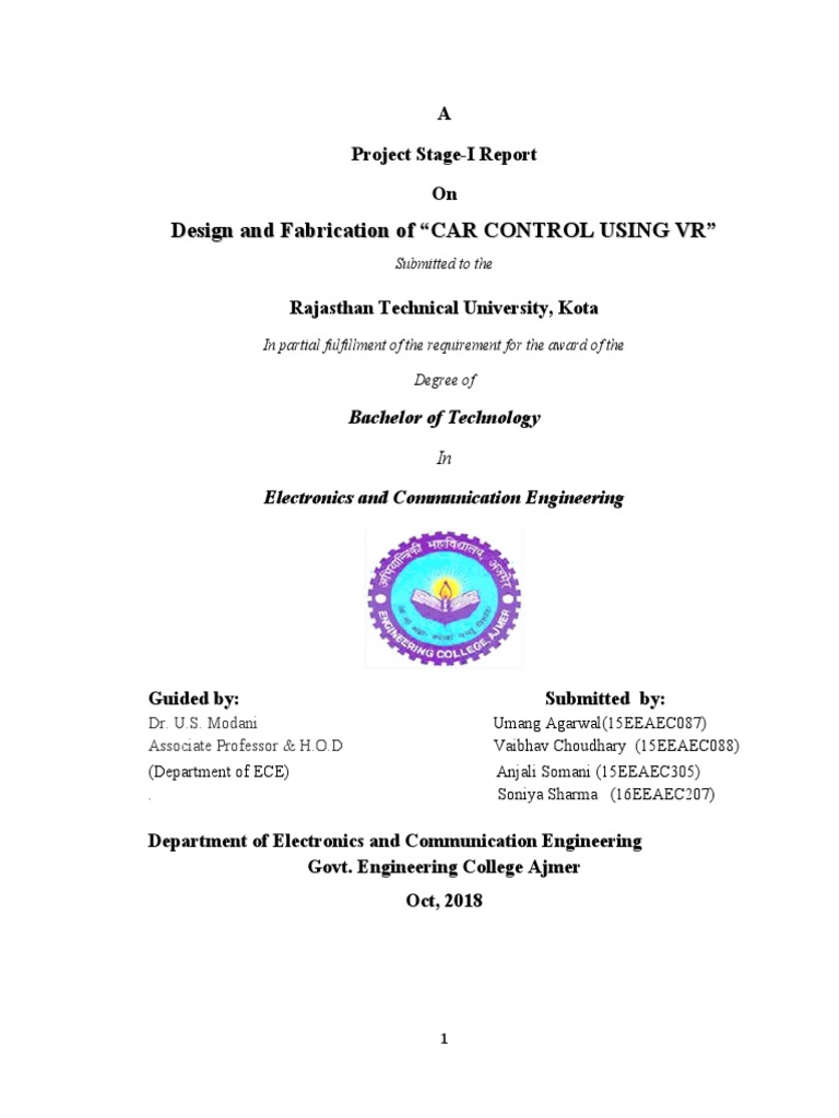 Project 111 Geca Ajmer | Download Free PDF | Transmitter | Modulation