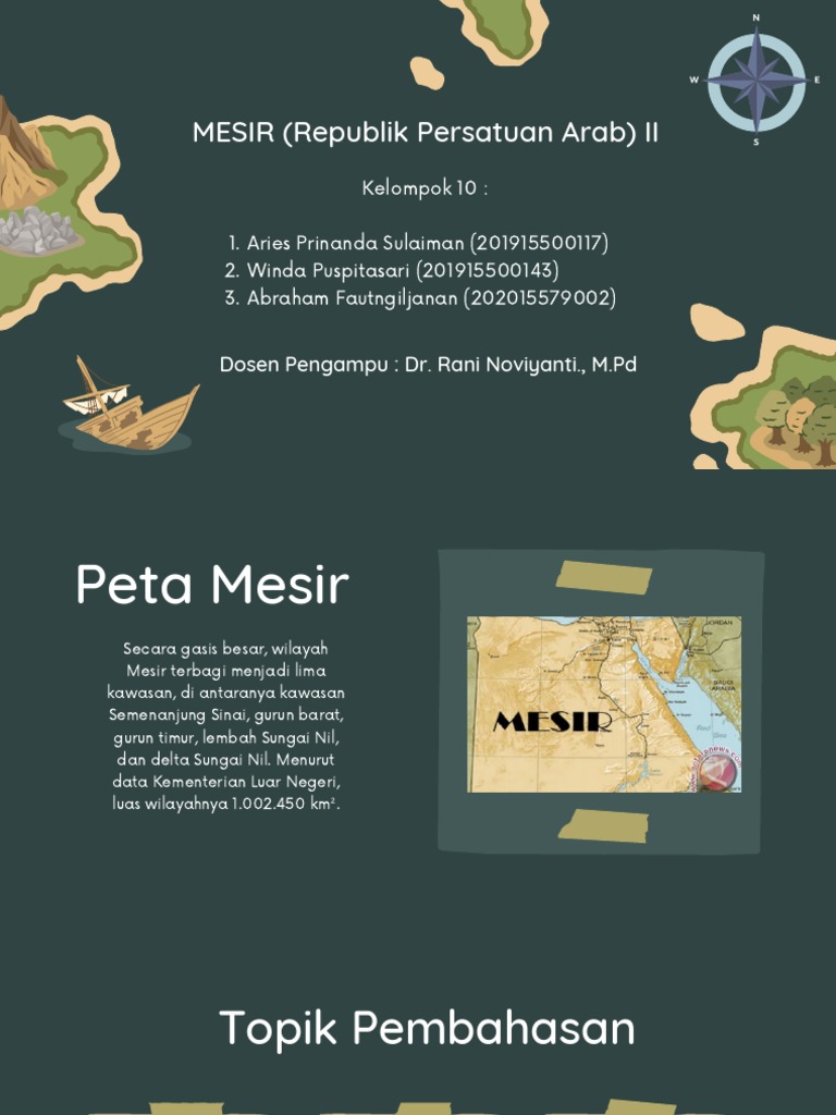 Kelompok 10 Mesir II (Asia Barat Daya) | PDF