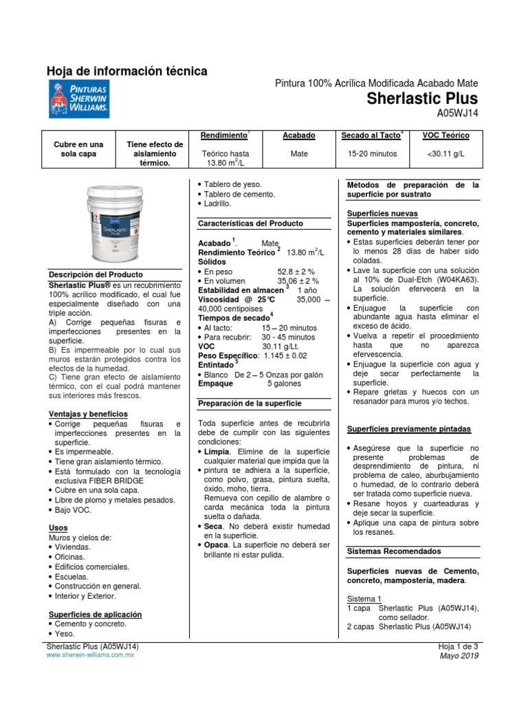 A05wj14 Sherlastic Plus | PDF | Pintar | Cepillo