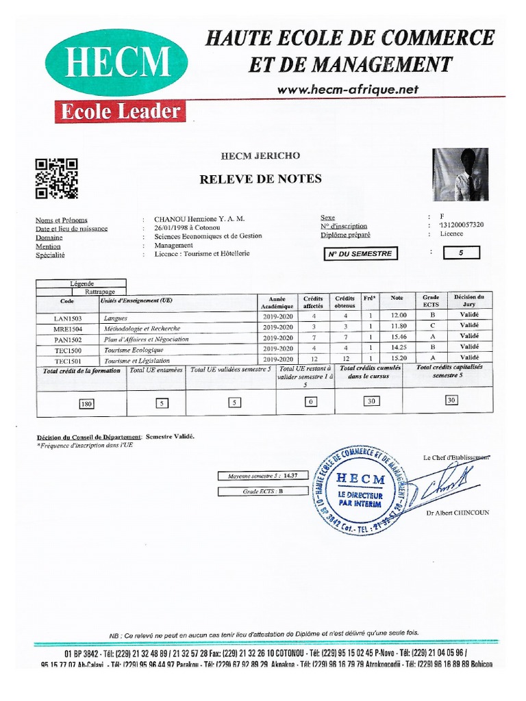 Hecm Releve 5 | PDF