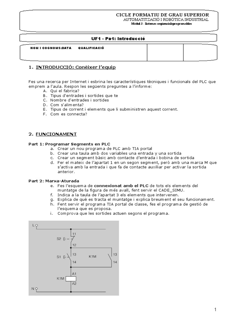 UF1-Pp1 PracticaInicial | PDF