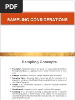 Chapter 3 Sample Size Calculation and Sampling | PDF | Sampling (Statistics) | Sample Size ...