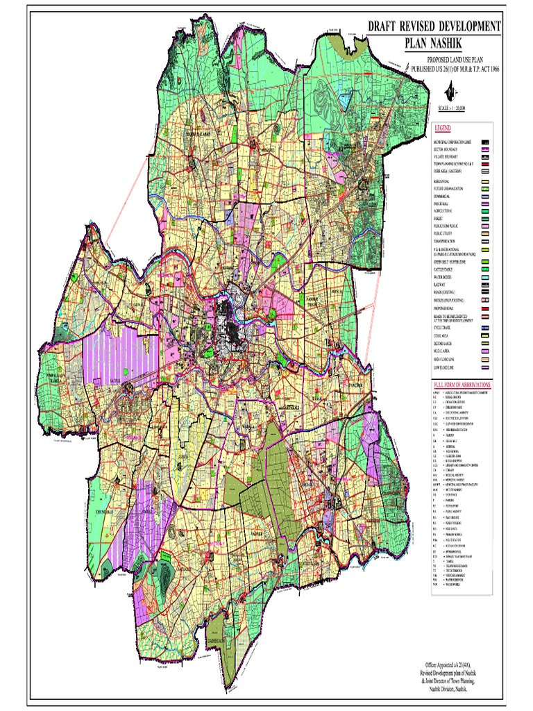 30 Nashik D P Combine Map Model | PDF