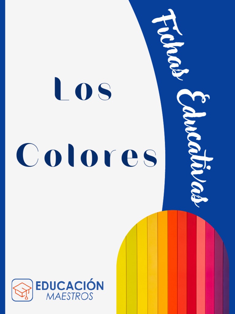 Los Colores - Educacion Maestros | PDF | Color | Rojo