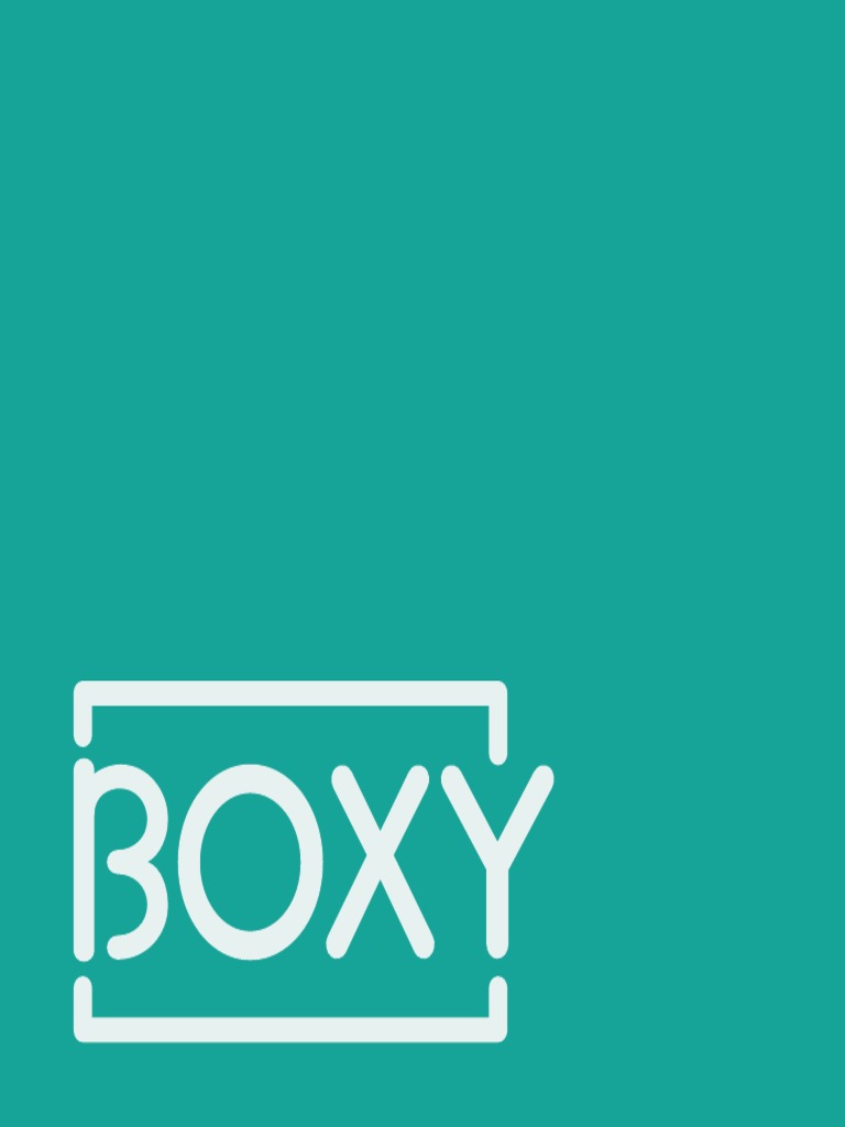 Boxy Brand Guide | PDF | Typography | Logos