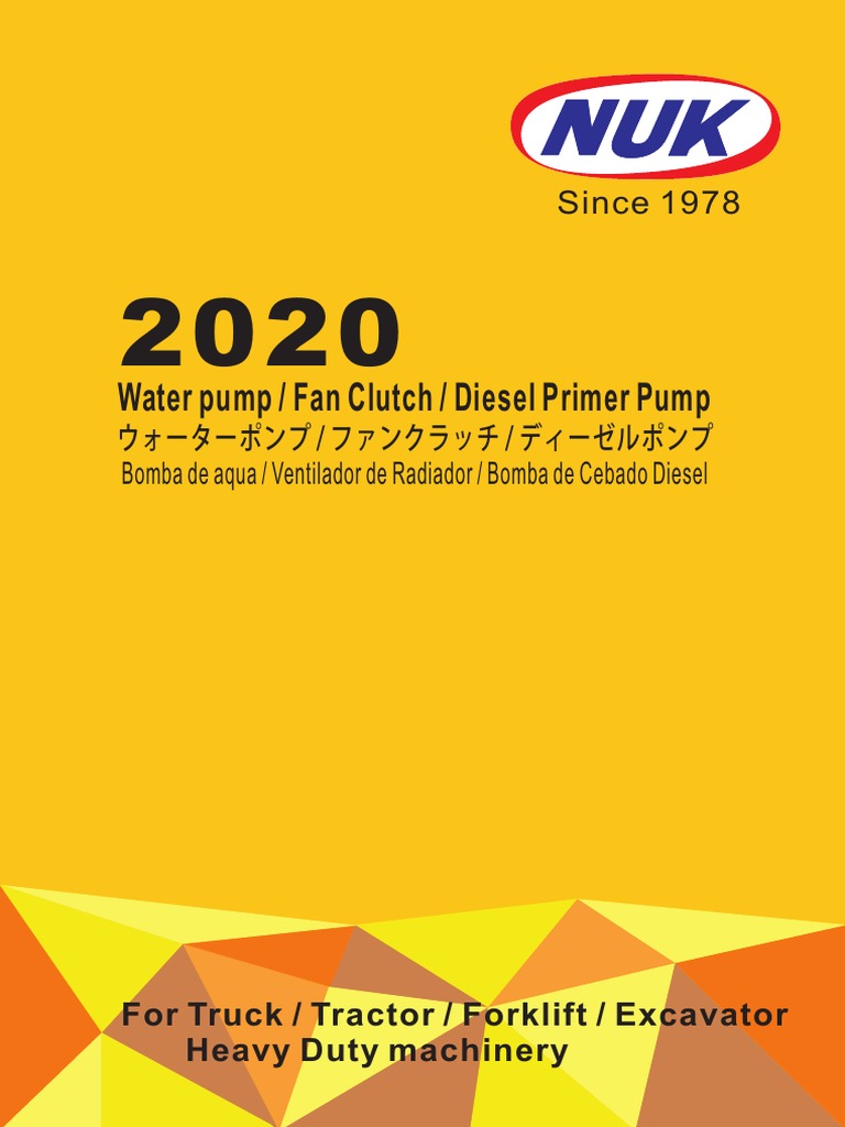 2020 Truck Water Pump | PDF | Pump | Mechanical Engineering