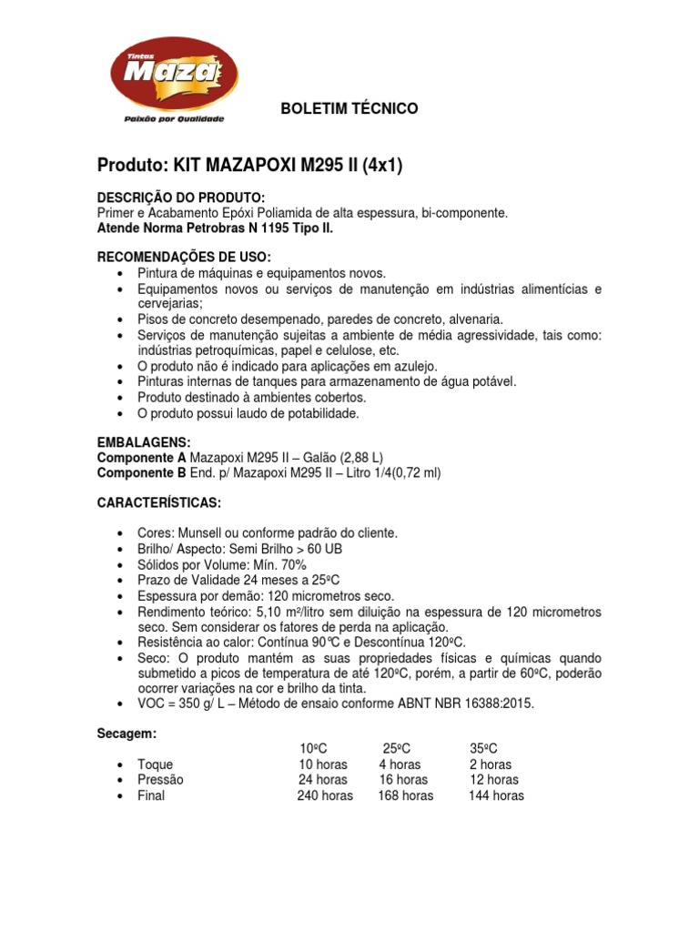 KIT Mazapoxi M295 II (4x1) 1 | PDF | Tinta | Ciências Físicas