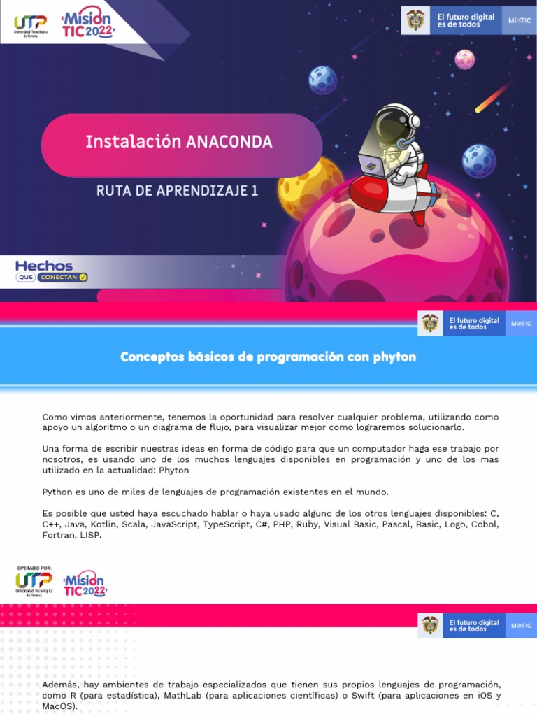 Clase 1 - Descargar Python | PDF | Lenguaje de programación ...